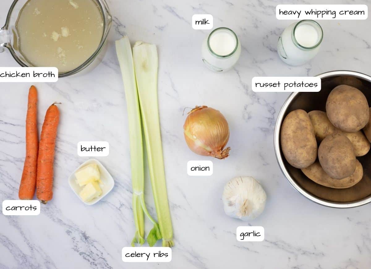 Copycat Jason's Deli Irish Potato Soup - Dinner by Six