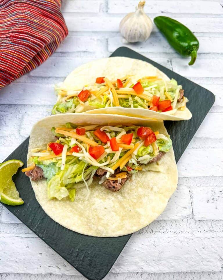 Super Easy, Super Quick Leftover Steak Soft Tacos - Dinner by Six