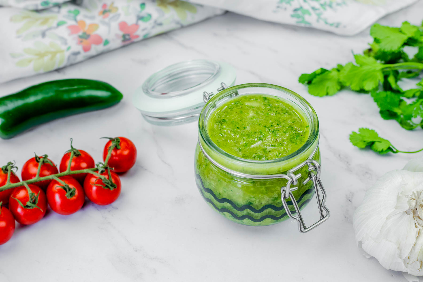 Lime-Garlic Cilantro Marinade - Dinner by Six