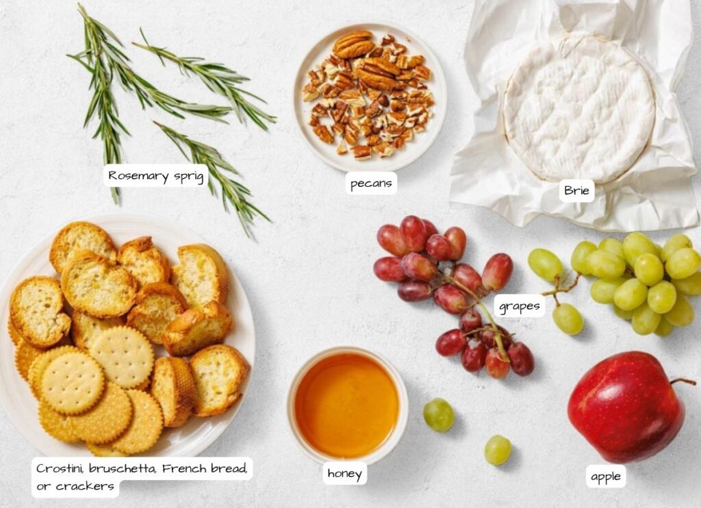 Baked Brie with Honey and Pecans Recipe by Chef Jenn - Dinner by Six