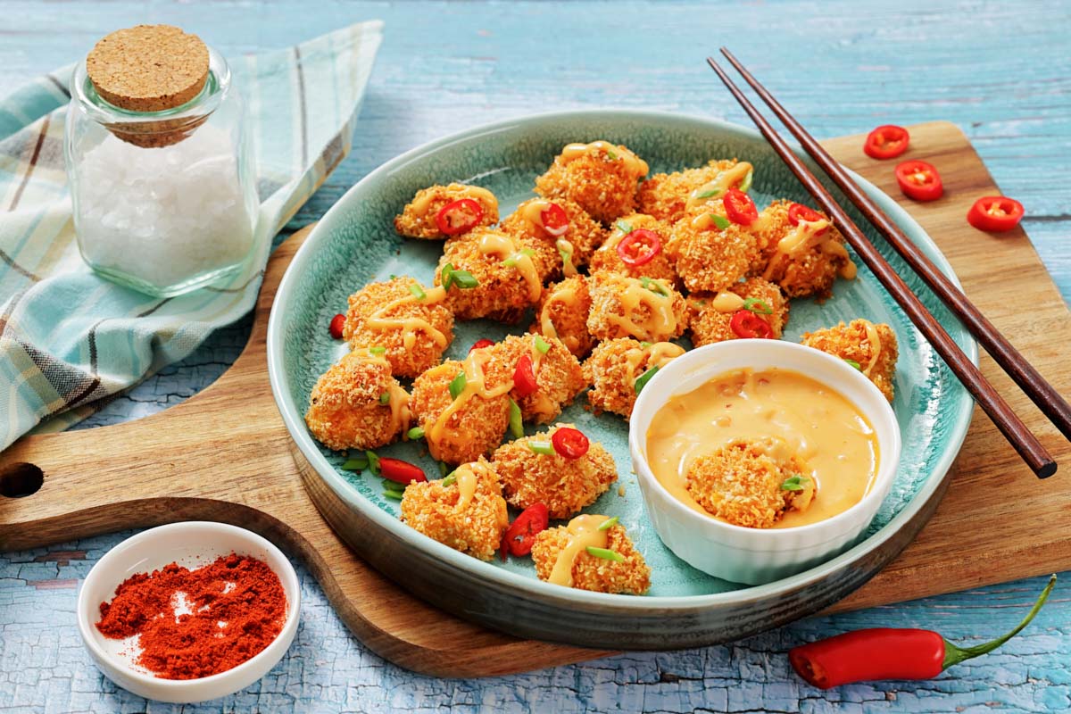 Bang Bang Chicken Bites Recipe - Dinner by Six
