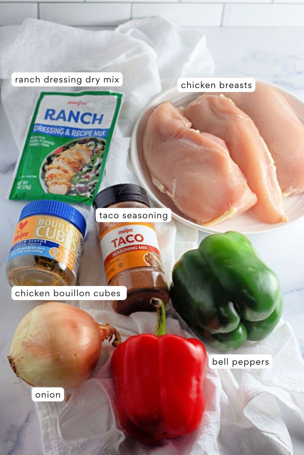 Slow Cooker Chicken Tacos - Dinner by Six