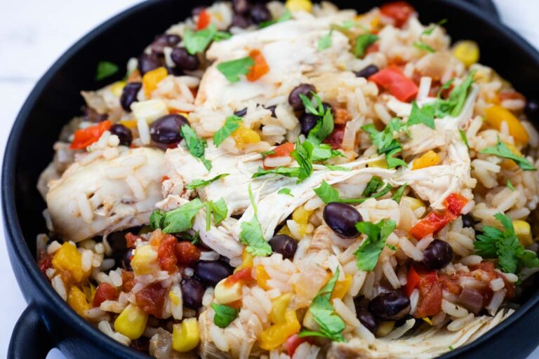 Slow Cooker Santa Fe Chicken - Dinner by Six
